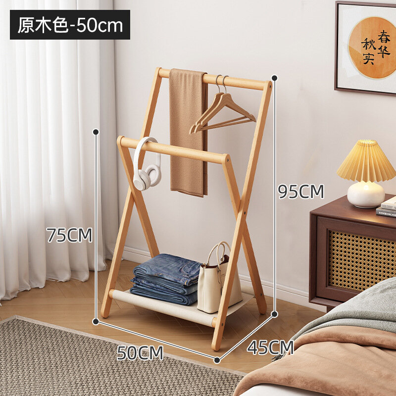 Вешалка для одежды для домашнего использования, маленькая спальня, напольная для детей, экономия пространства, прикроватная, ночное хранение одежды, оптовая вешалка для одежды