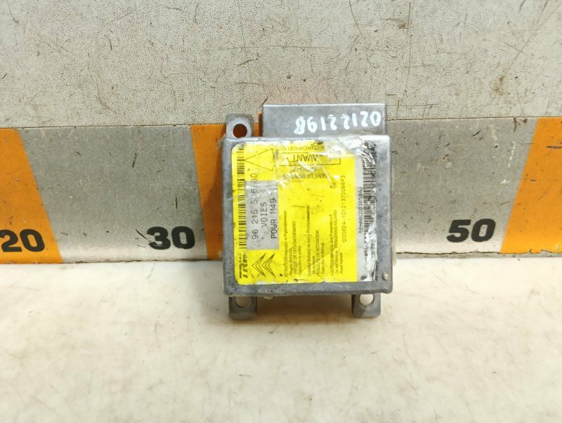 Б/У Блок SRS, аир баг Блок управления AIR BAG Citroen Berlingo MF 484766 Peugeot-Citroen арт. 9621553680