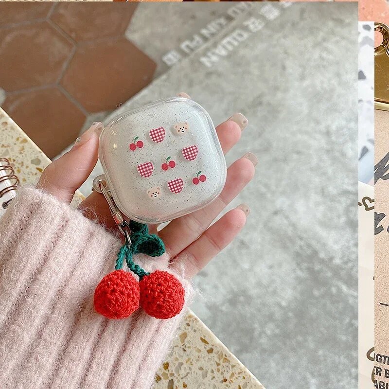 Защитный чехол для наушников Samsung Galaxy Buds FE Buds Pro Buds2