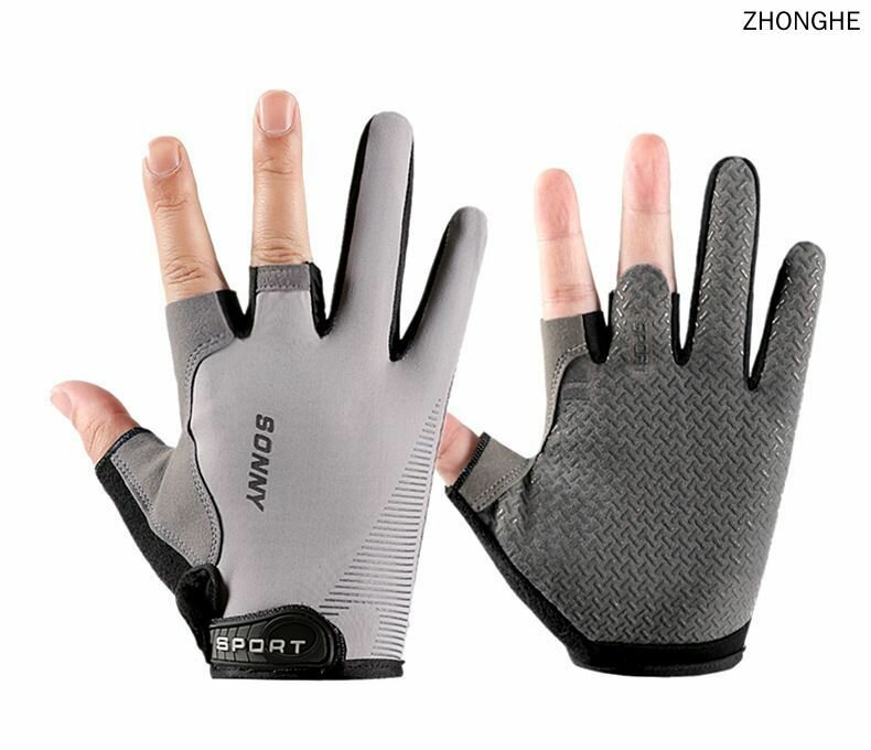 Рыболовные перчатки с УФ-защитой, противоскользящим покрытием и износостойкостью