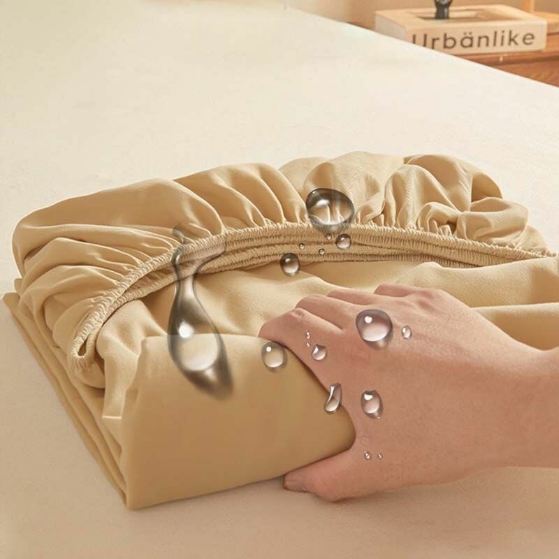 Летний водонепроницаемый чехол для матраса, цельный, нескользящий, для общежития, защищает от детской мочи.