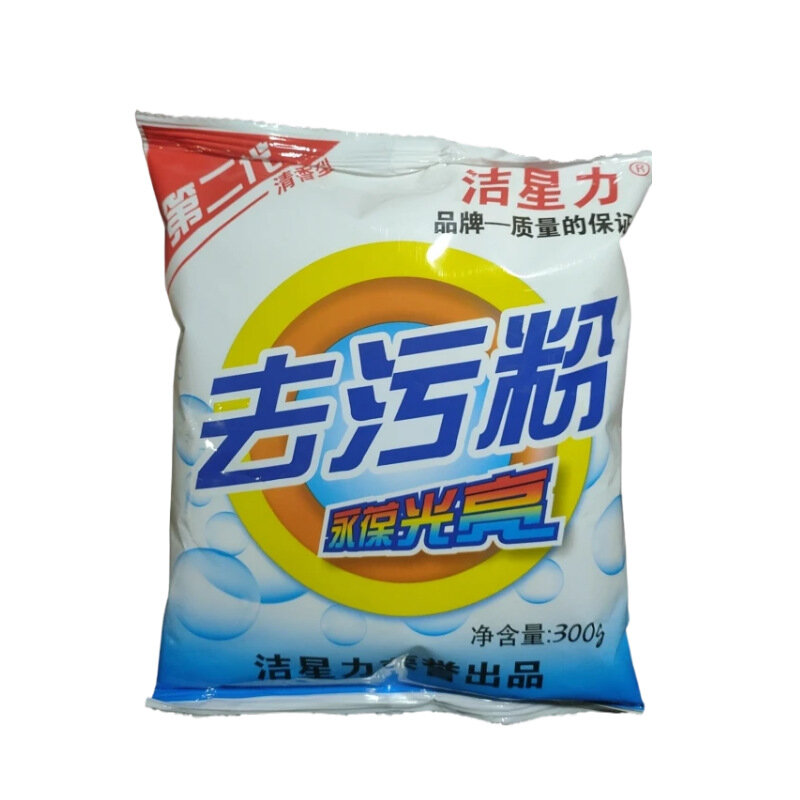 Горячая распродажаПорошок для удаления пятен Jie Xing Li, средство для чистки мраморных полов, очиститель жира и масляных пятен с деревянных столов, ароматизированный чистящий порошок.