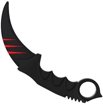 Керамбит деревянный Скретч