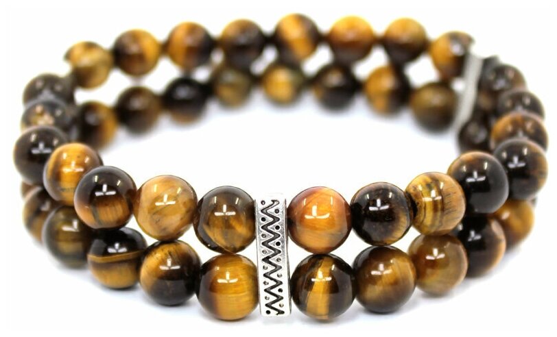 Браслет-нить, тигровый глаз