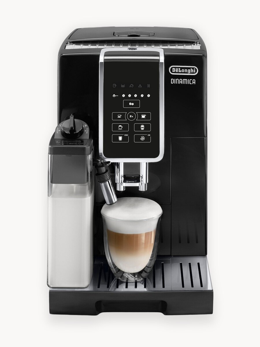 Кофемашина автоматическая De’Longhi ECAM 350.50. B, автоматический капучинатор