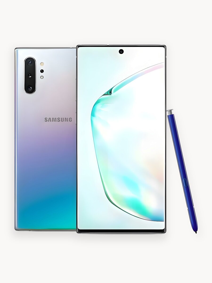 Смартфон Samsung Galaxy Note 10 plus 12/256 ГБ,4300 мА⋅ч , S pen, аура 6.8'