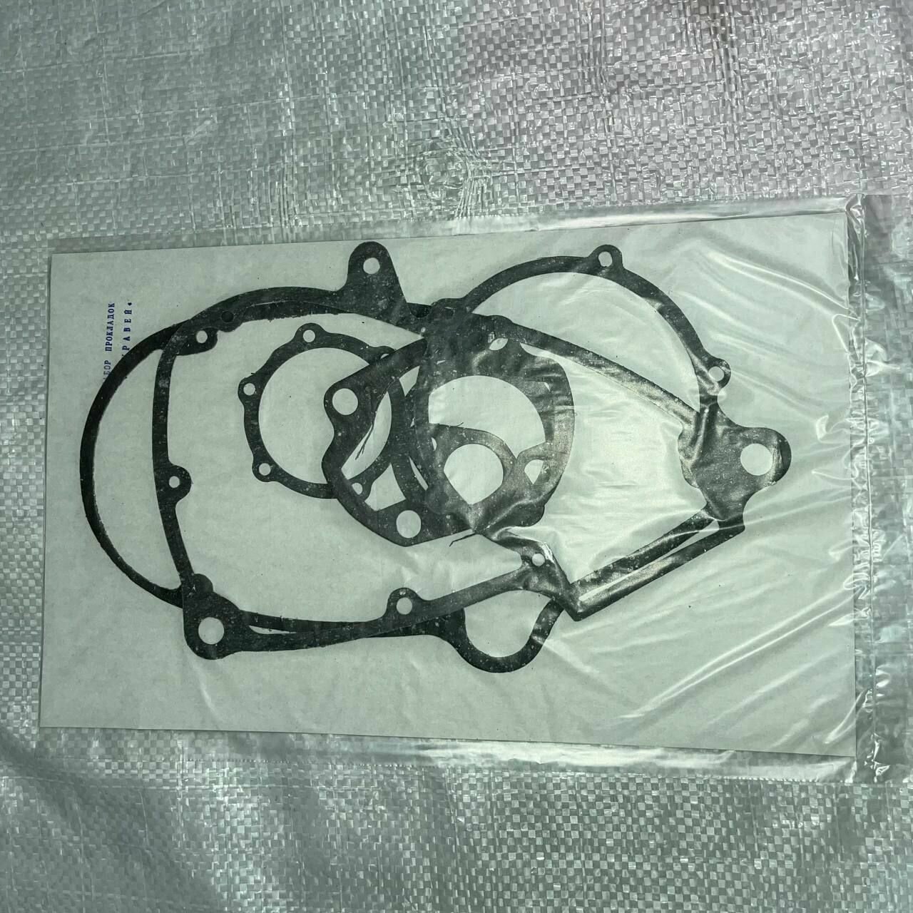 Прокладки двигателя мотороллера Муравей (Россия)