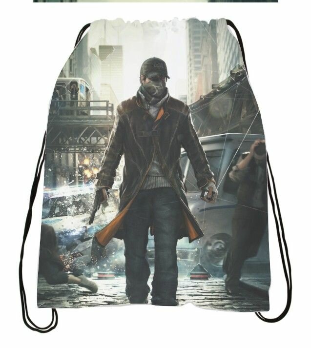 Сумка-мешок для обуви Watch Dogs, Сторожевые псы №8