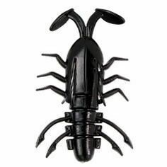 Мягкие приманк Bait Breath U30 GETTER BUG 2" (8 шт) #003 (Solid Black)