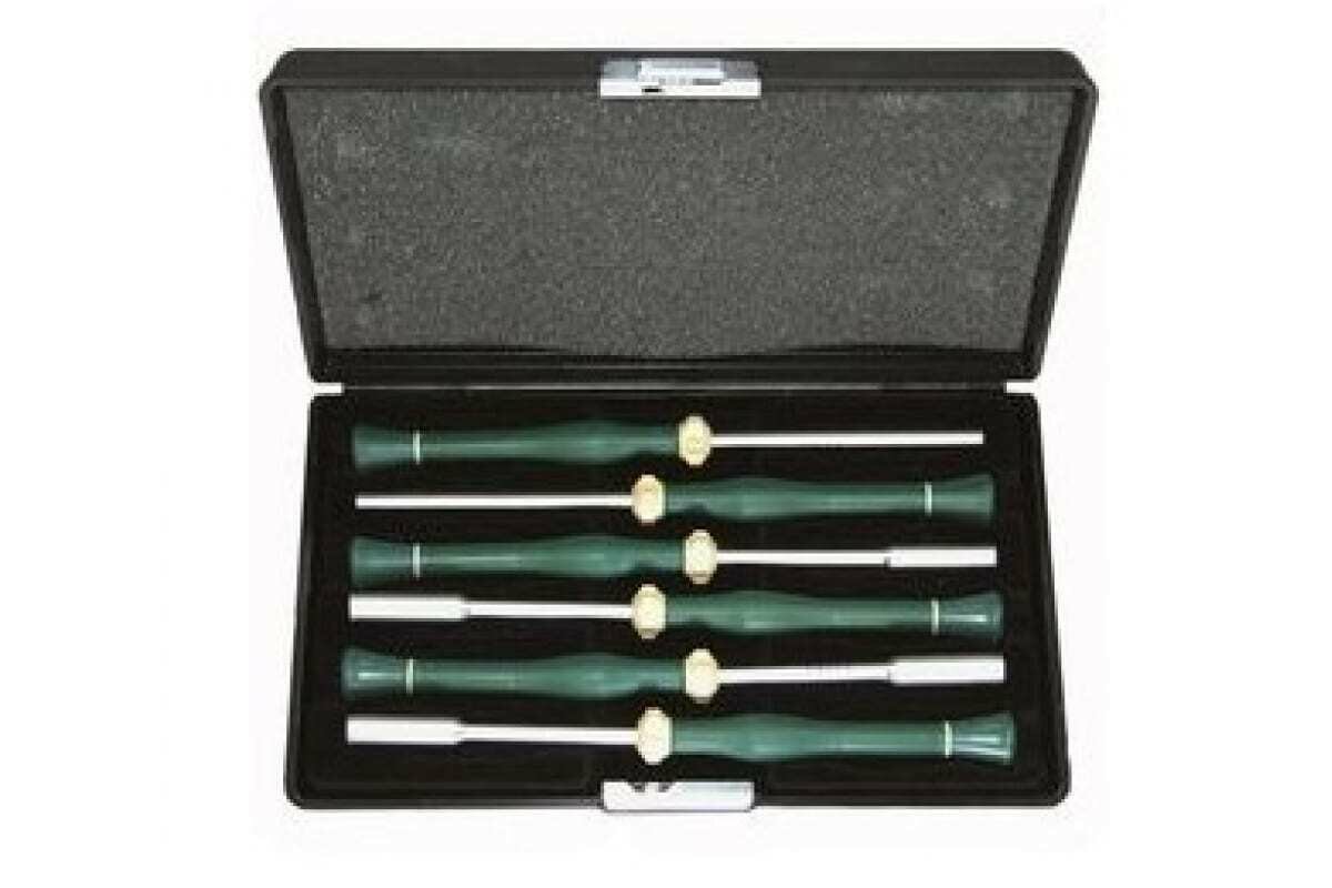 Набор торцевых 6гр. 3,2-5мм, ключей-мини отвёрток FORCE 2064, 6 предметов