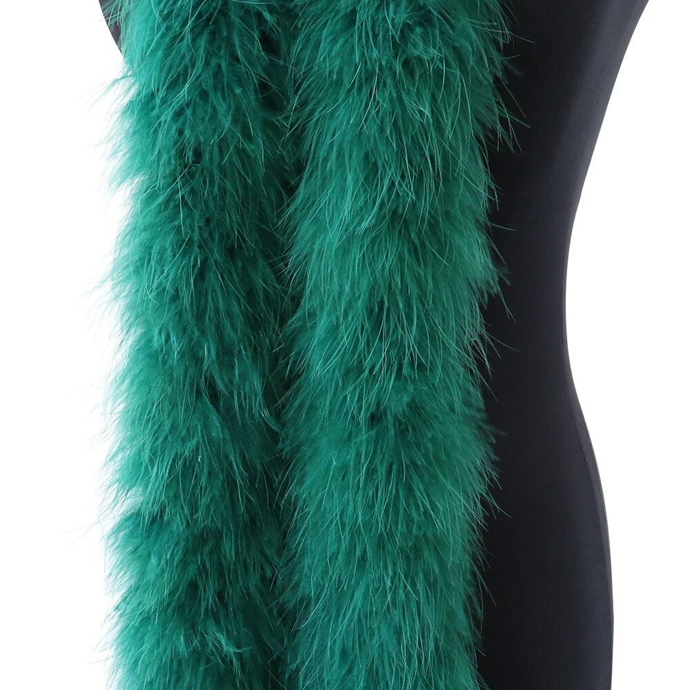 Турецкие перья марабу 50 грамм WCFeatherS Изумрудный, dark green