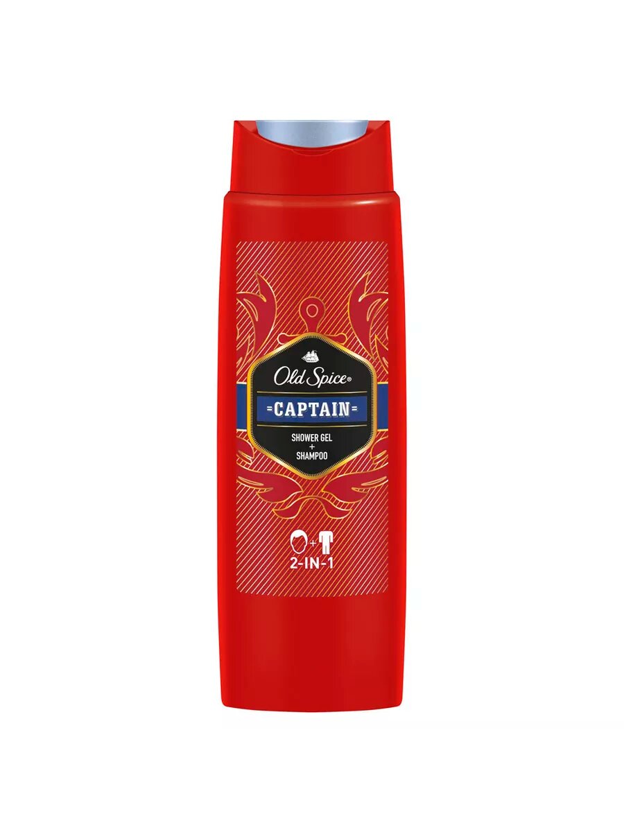 Гель для душа мужской Old Spice Captain 2-в-1 250мл