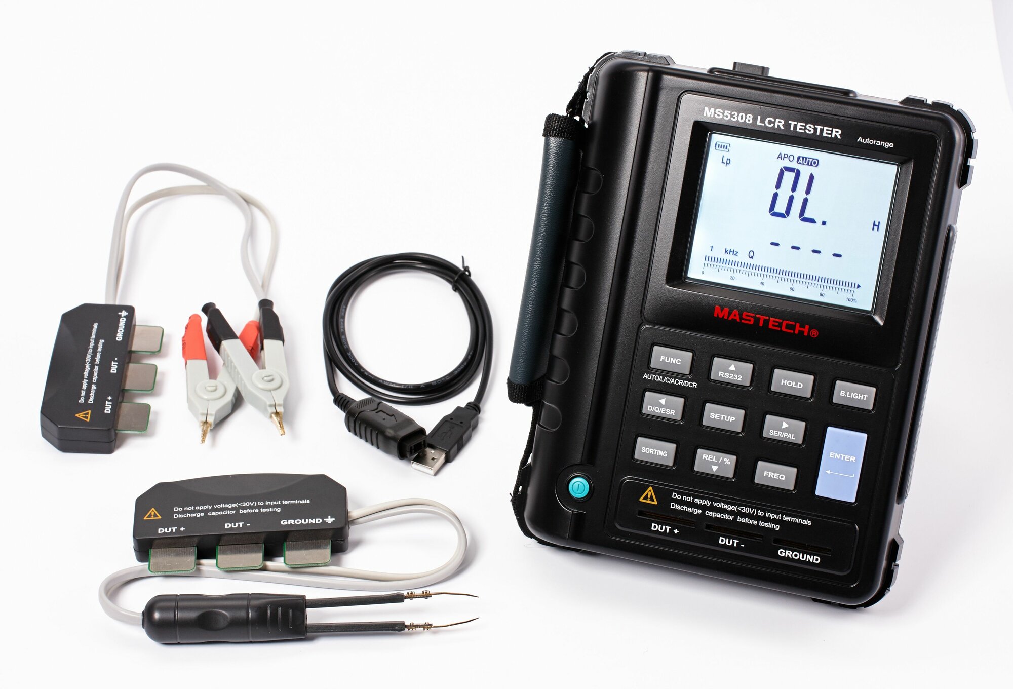 Цифровой мультиметр MS5308 Mastech высокоточный мостовой измеритель LCR