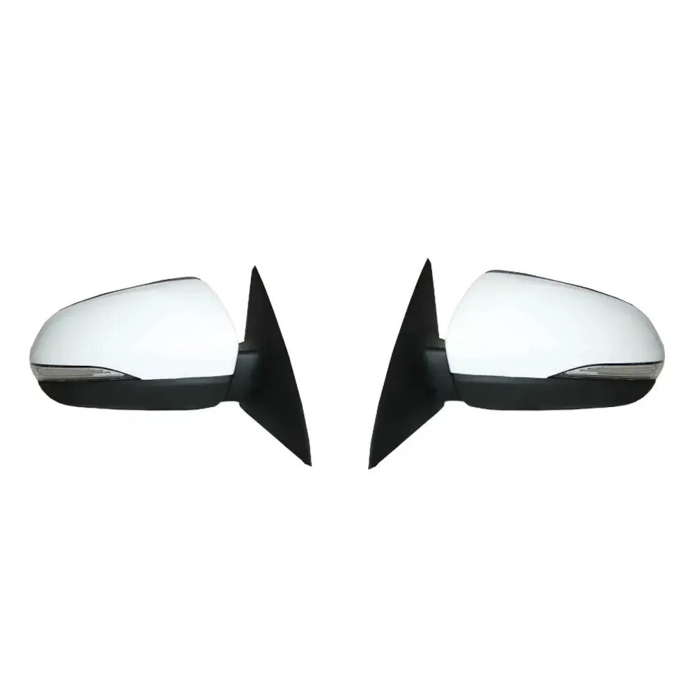 Комплект зеркал заднего вида боковое Лада Веста 2180 / электрорегулировка, обогрев, повторитель поворота, цвет Ледниковый белый 221