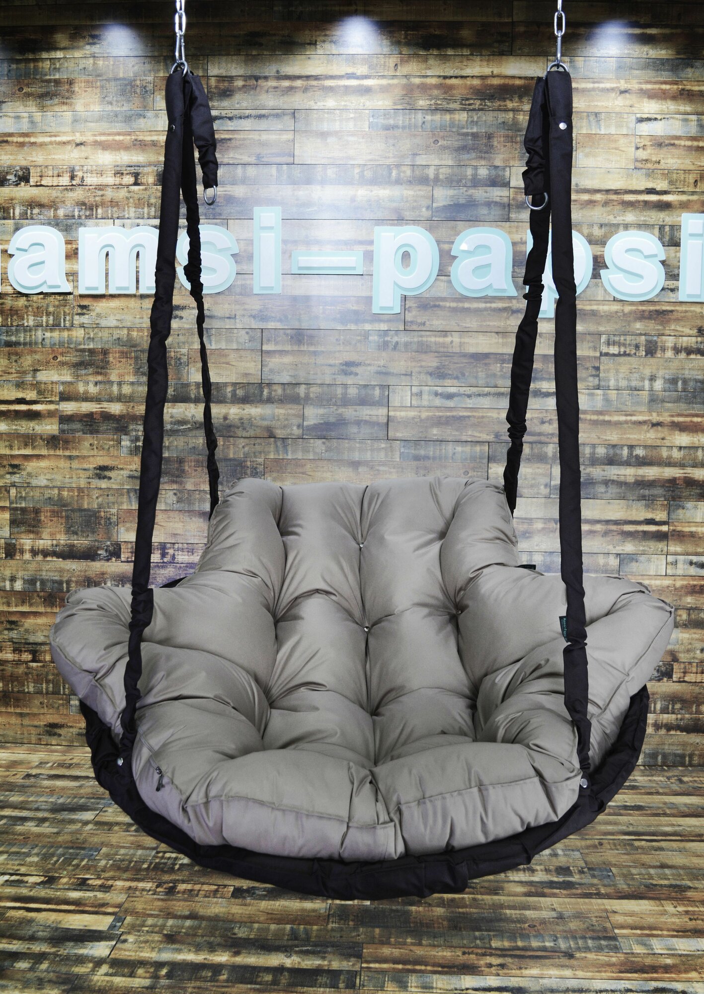 Качели-кресло "MAMSI-PAPSI", металл, ткань Оксфорд, нагрузка до 200 кг