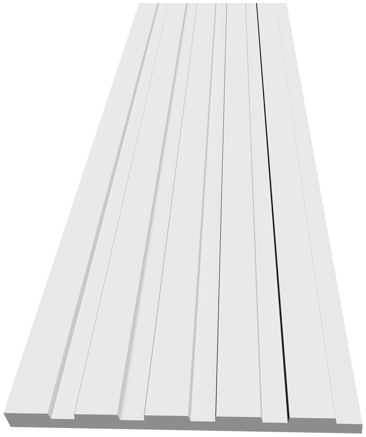 Панель стеновая ударопрочная Decor-Dizayn DD904, 1*15 см 2 метра 1 штука