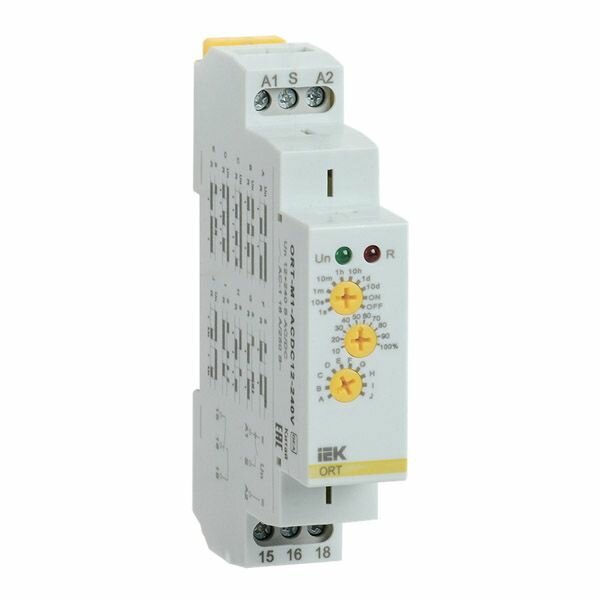 Реле времени ORT многофункц. 1 конт. 12-240 В AC/DC ORT-M1-ACDC12-240V