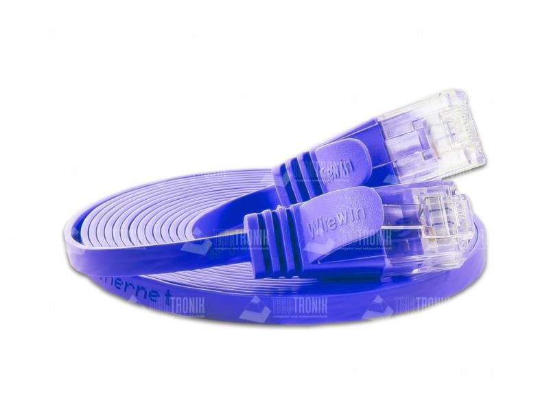 Кабель Wirewin SLIM UTP Cat.6, 1.5 м фиолетовый
