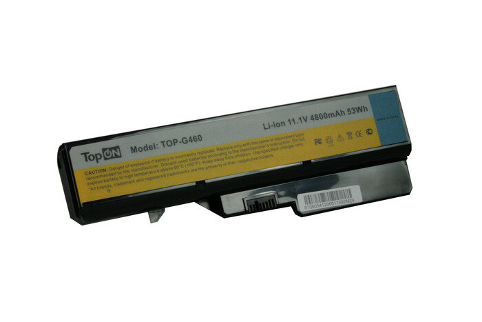 Акб для Lenovo G460 G470 G560 G565 G570 G575 G770 Z370 Z460 Z465 Z560 Z565 Z570 Z575 B570 11.1V 4400mAh PN: L09C6Y02 L09L6Y02, BAT-LE-12