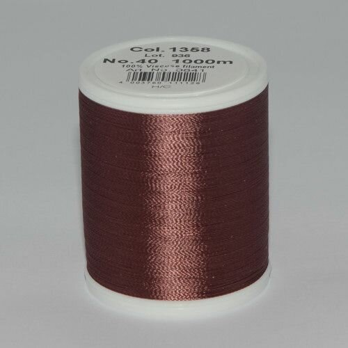 Нитки вышивальные Madeira Rayon №40 1000м, цвет 1358