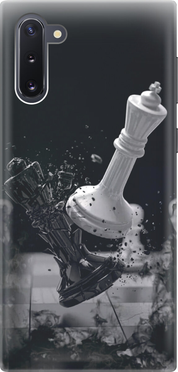 Силиконовый чехол Шах и мат на Samsung Galaxy Note 10 / Самсунг Ноут 10