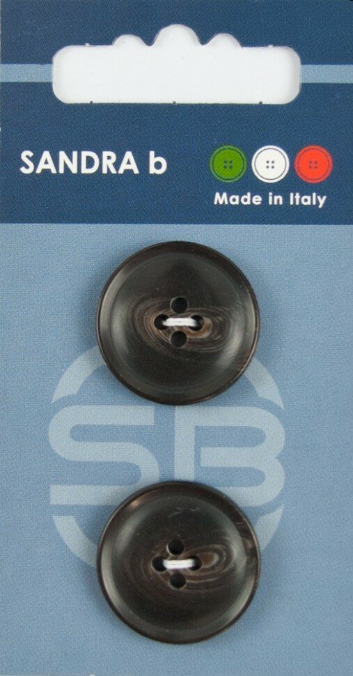#CARD185 Пуговицы Sandra 2 шт