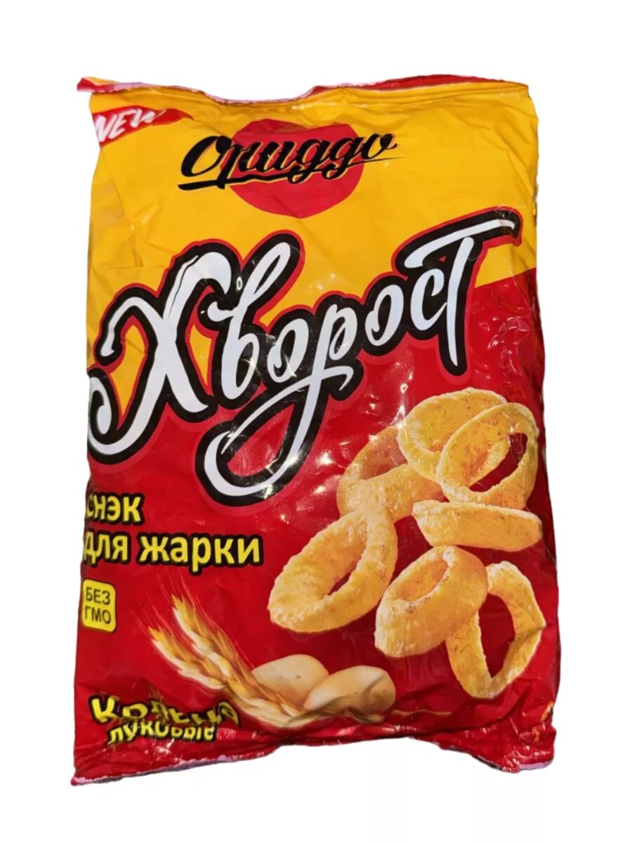 Хворост снэк для жарки Кольца луковые 300 г