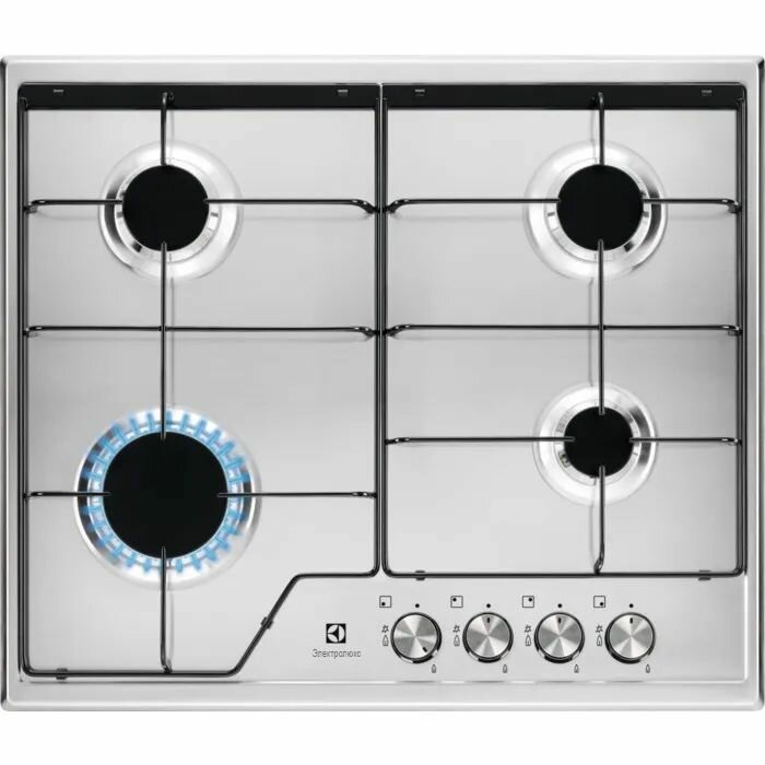 Плита газовая Electrolux 600 Slim line KGS6424BX