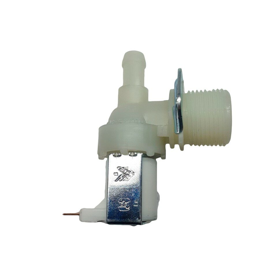 Электромагнитный клапан для стиральной машины Indesit, Ariston, Whirlpool, Candy 1Wx90, клеммы раздельно, D-10 мм 25686057