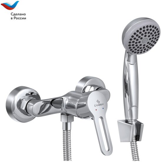 Смеситель для душа Славен одноручный комплект Т40