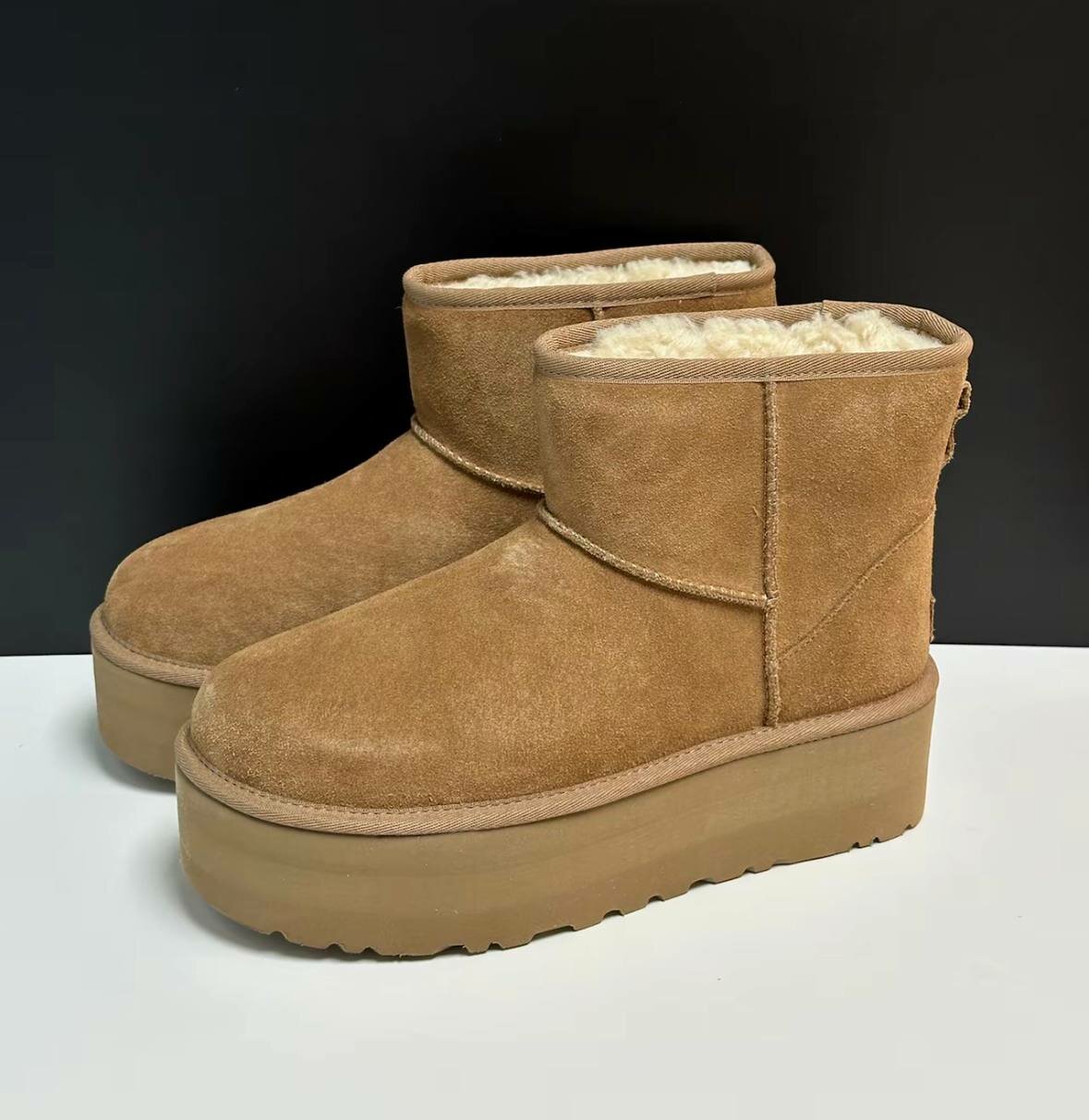 Угги Classic Mini Platform Boot "Chestnut" (W)