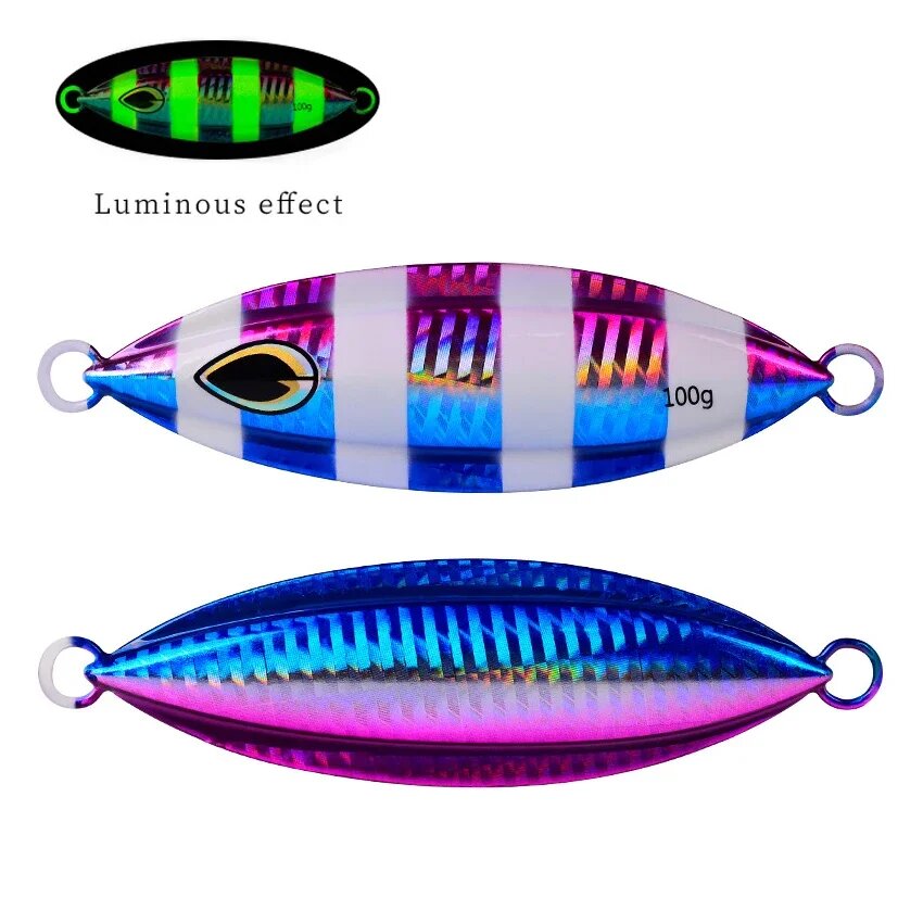 Металлическая джиг-приманка для морской рыбалки 80G, E