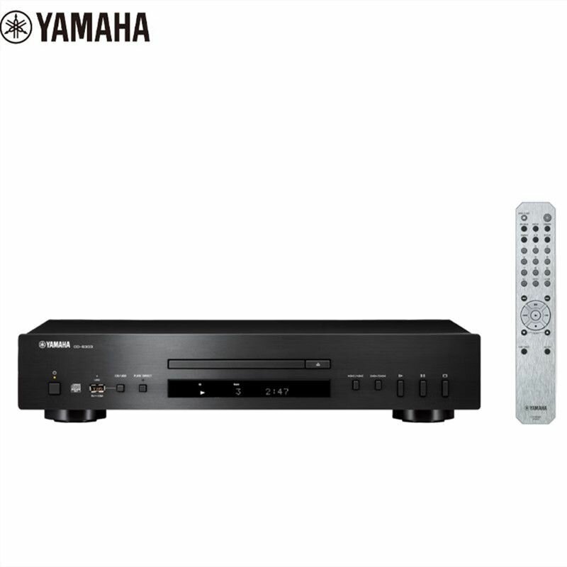 HIFI CD-плеер Yamaha CD-S303 поддерживает чистый сквозной аудиовыход высокого качества, цифровое декодирование звука, воспроизведение по USB, черный