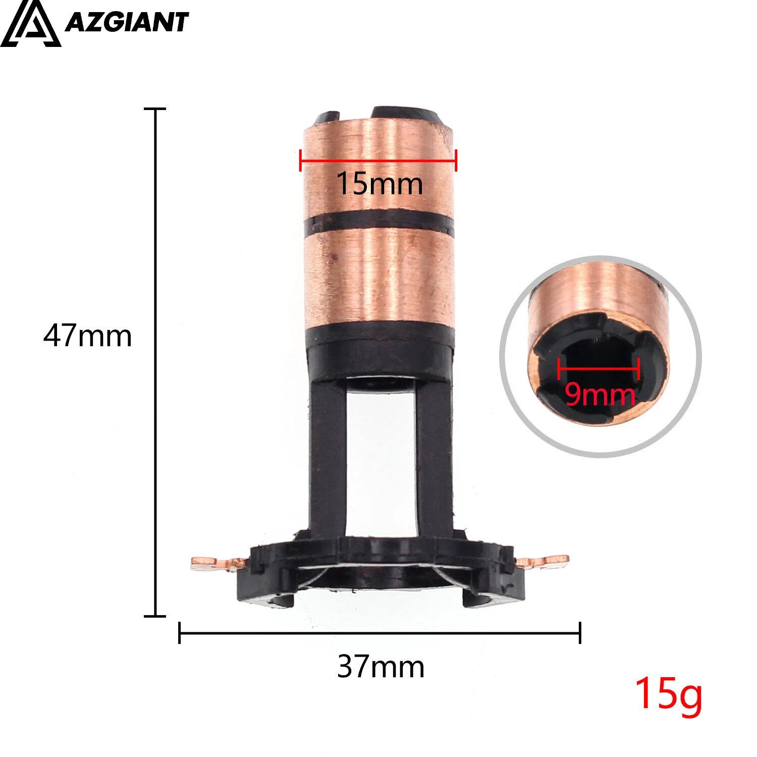 Коллектор электрогенератора для VW Buick, Chevrolet, Hyundai, cerato, sagitar, magotan, Jetta, медное кольцо скольжения