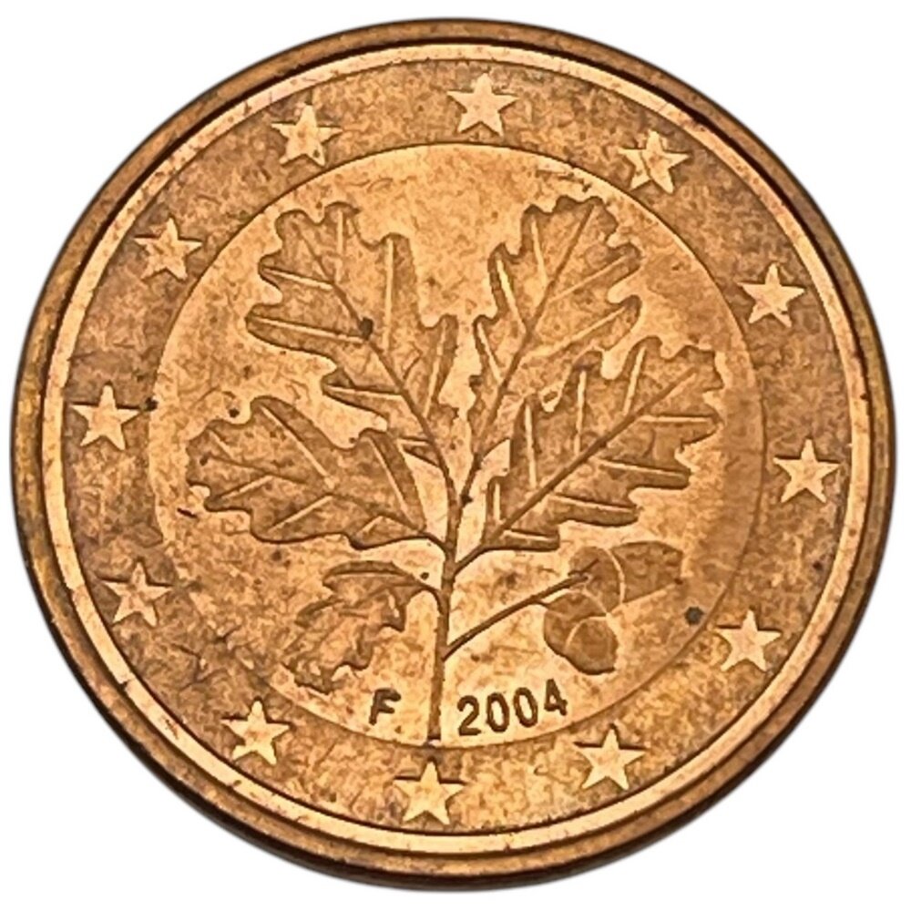 ФРГ (Германия) 5 евроцентов 2004 г. (F)