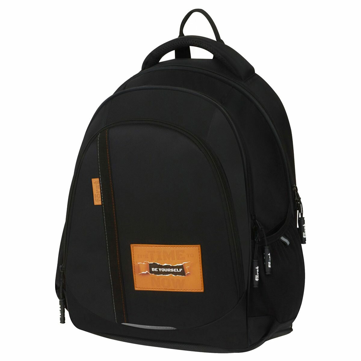 Рюкзак школьный Forst F-Junior "Be yourself" 38x29x18см, 3 отделения, 2 кармана, анатомическая спинка (FT-RM-082402)