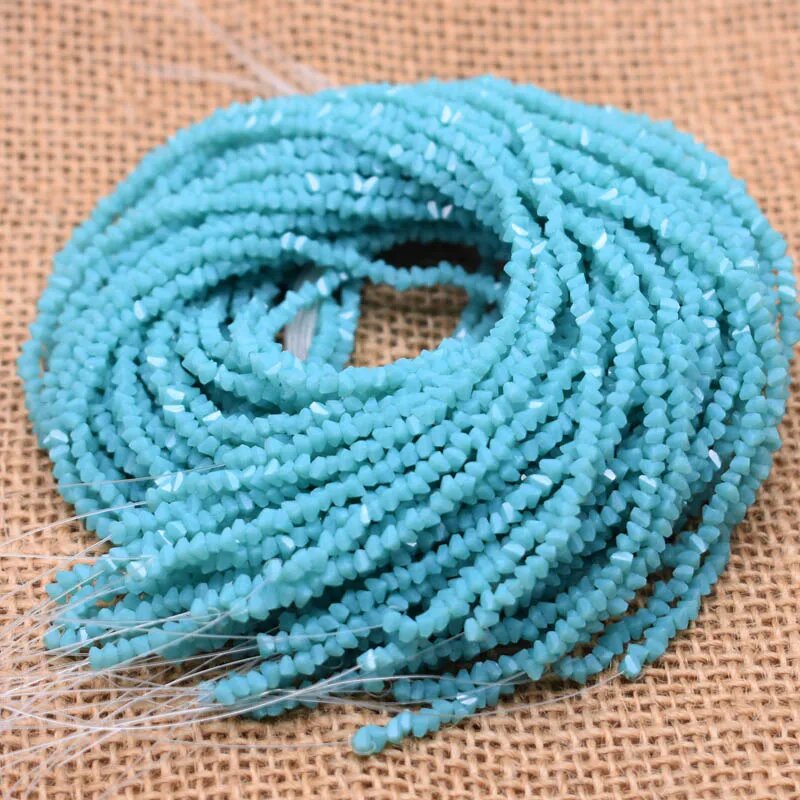 Хрустальные бусины YanQi, треугольные, 2 мм, 130 шт. 24