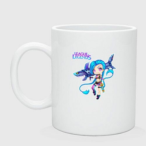 JINX ARCANE лига легенд Керамическая кружка