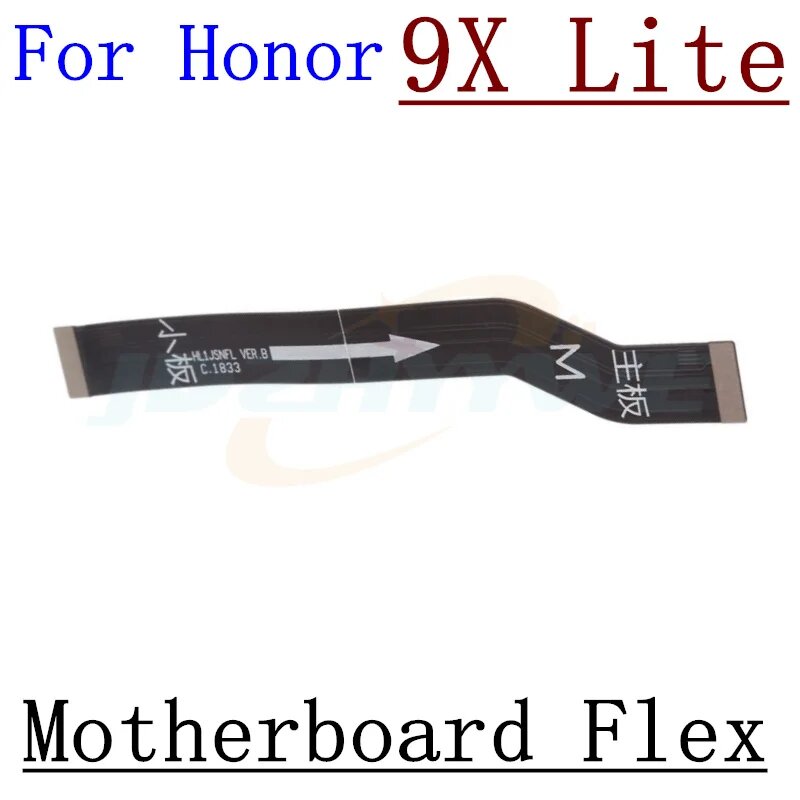 Материнская плата, ЖК-дисплей, разъем, гибкий кабель для Huawei Honor 8 Pro Lite 8X MAX 9 9X Lite 9C 9i 9a, запасные части For Honor 9X Lite