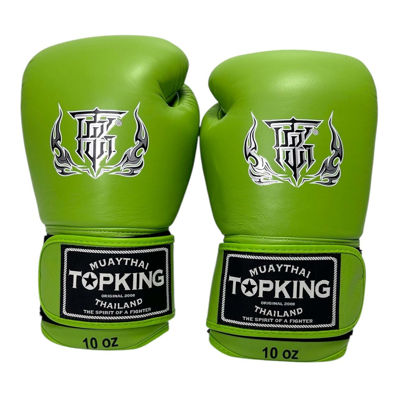 Боксёрские перчатки Top King "Ultimate" TKBGUV green 10oz
