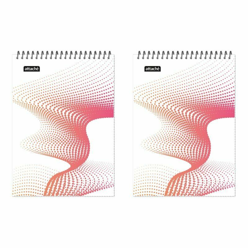 Attache Блокнот, Forma, А4, в клетку, 80 листов, 2 шт.