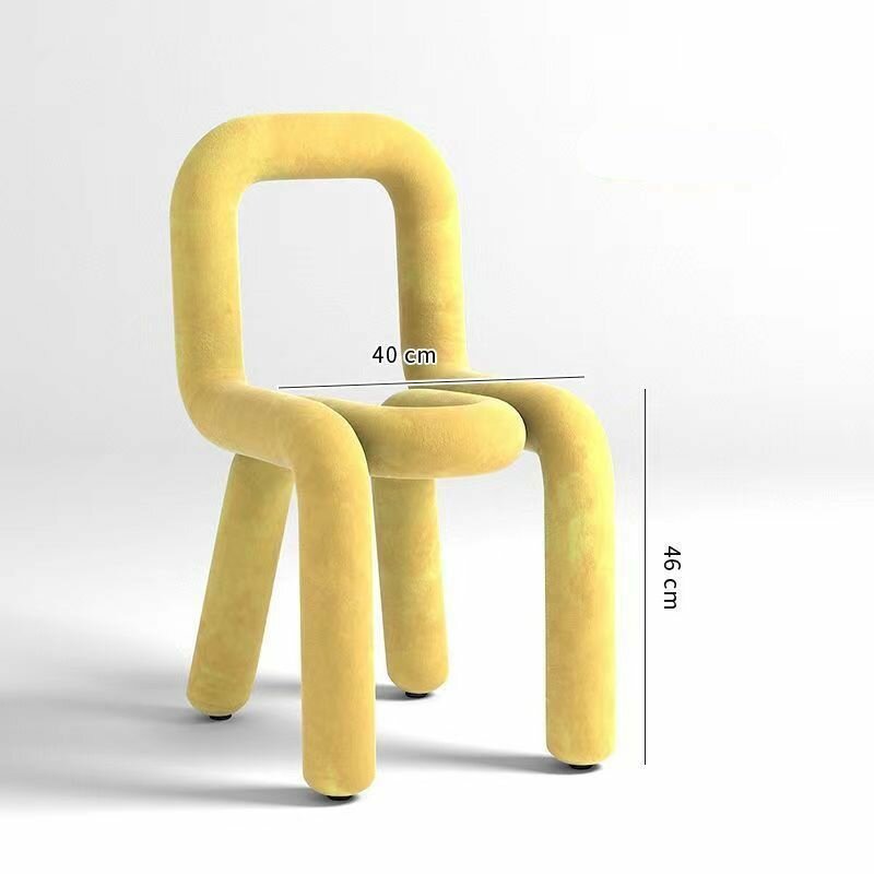 Стул Nordic Ins для спальни, Elbow Creative Simple, дизайнерский обеденный особой формы