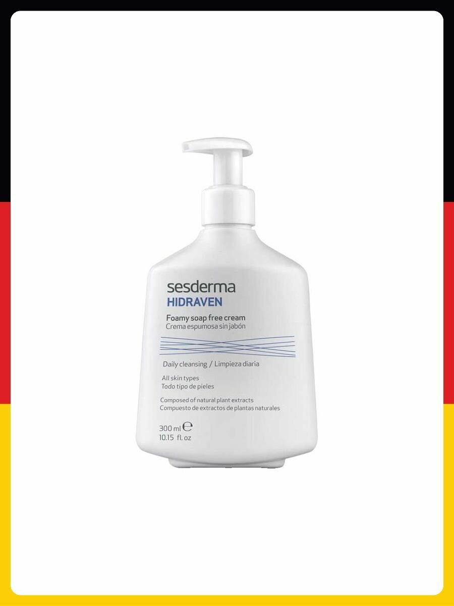 Крем для ухода за кожей Hidraven foam without soap, 300 ml