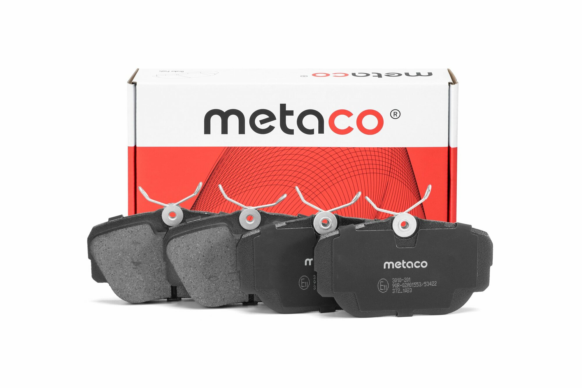 Колодки тормозные дисковые METACO задние, Land Rover Лэнд Ровер Range Rover Рэндж Ровер, SFP100470, SFP500130, 3010-201, комплект