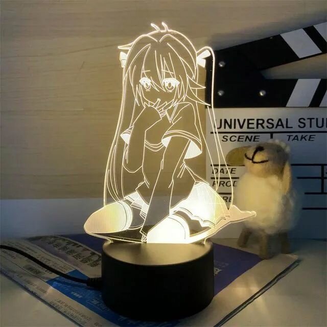 3D Ночник светильник детский аниме Хатсуне Мику Hatsune Miku