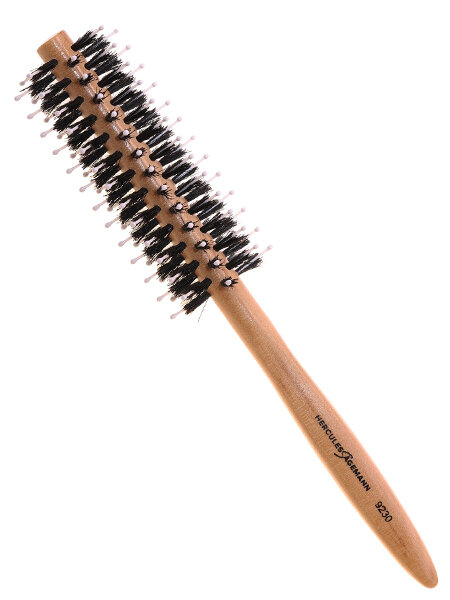 Брашинг для укладки волос натуральная щетина, полиамидные штифты 12/40мм