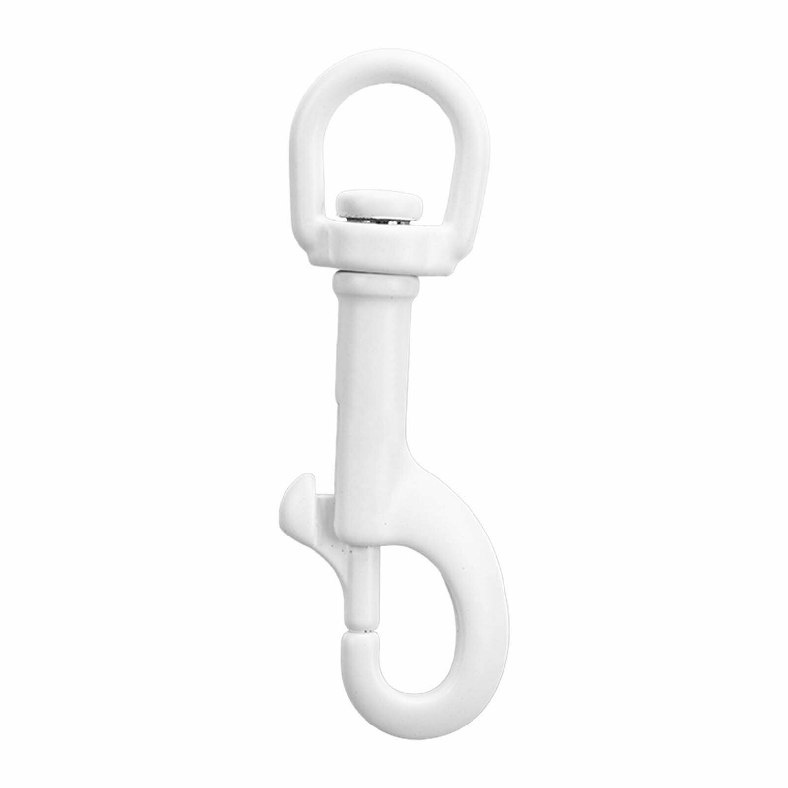 Карабин-карабин DT75B с поворотным рым-болтом 75 мм из нержавеющей стали морского класса 316, односторонний, для дайвинга, для брелка, поводка для собаки, ремешка для камеры, белый