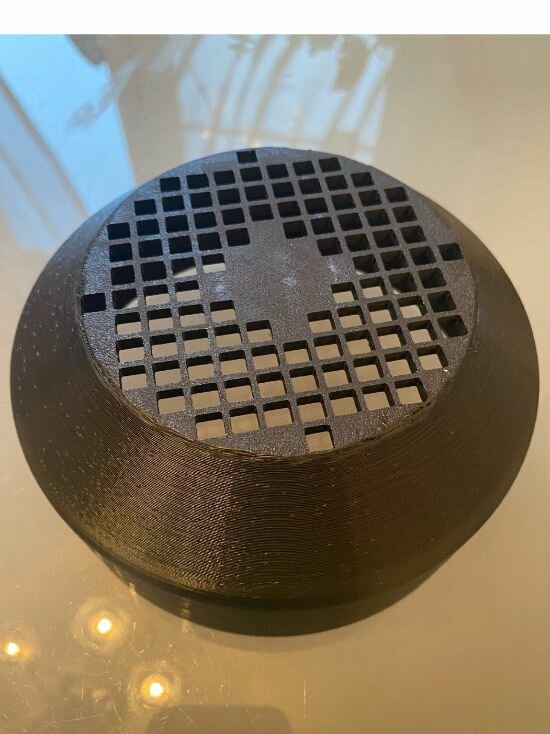 Кожух электродвигателя Д174 мм х h87 мм со скосом