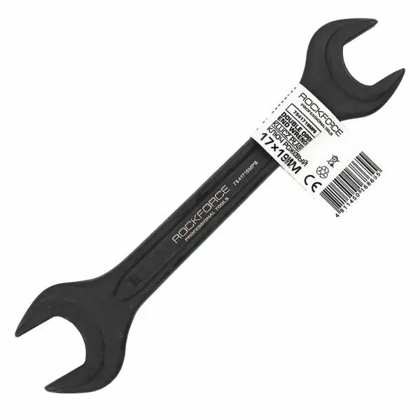 Ключ рожковый 17х19мм ROCKFORCE