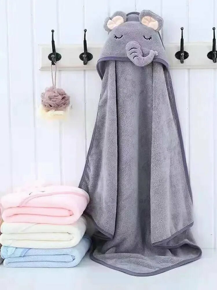 Детское полотенце с капюшоном, полотенце уголк для новорожденного